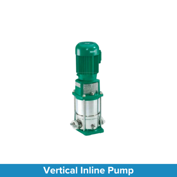 Wilo Vertical Inline Pump up to 155 m³/hr | High Head Industrial Pump India